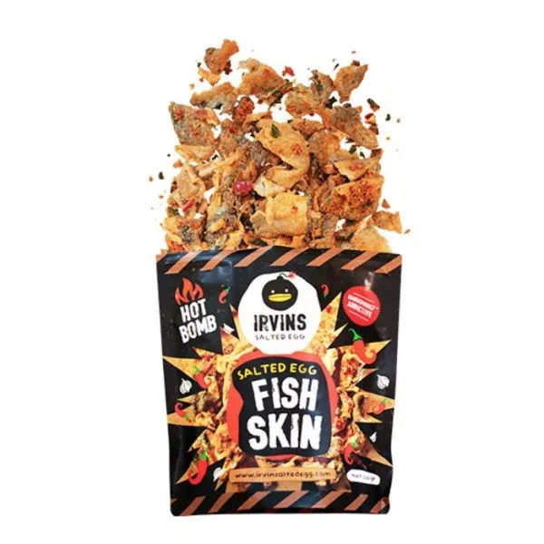 Irvins Salted Egg Fish Skin | Salted Egg Snacks & Fish Skin in Australia