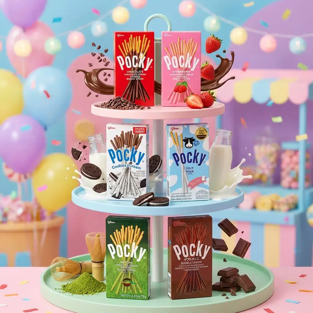 Pocky Bundle (6 flavours) | Buy Pocky Sticks in Australia