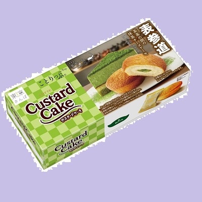 lotte_custard_cake_matcha | Snack Affair
