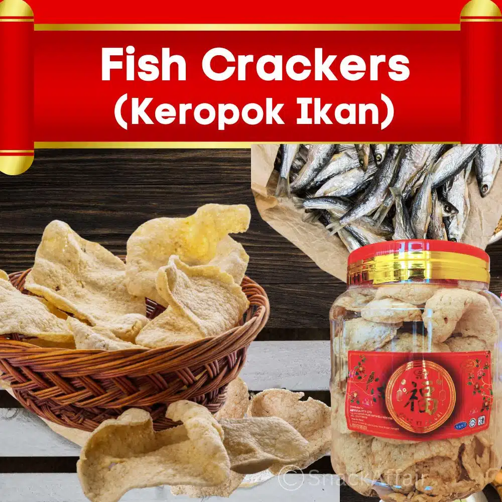 Fish Crackers (Keropok Ikan) | Chinese New Year Snacks | Snack Affair