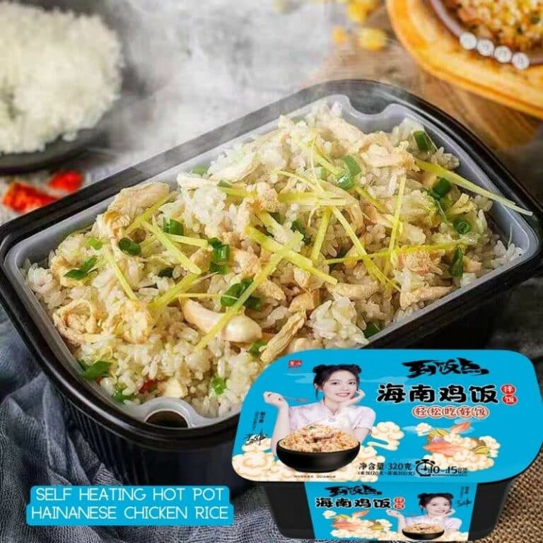 Self Heating Hot Pot Australia | Chicken Rice Self Heating Hot Pot