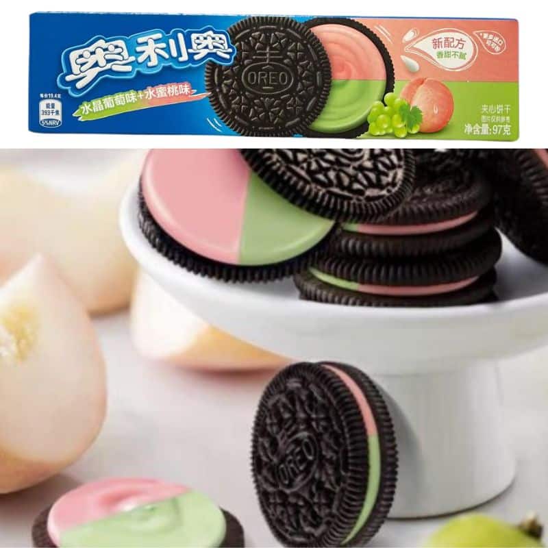 Oreo Cookie (Grape & Peach) | Snack Affair