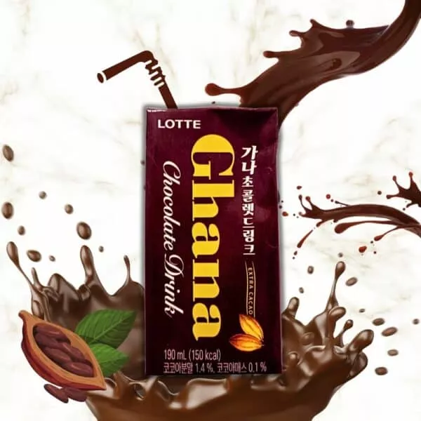 Korea Lotte Ghana Chocolate (Original) | Snack Affair