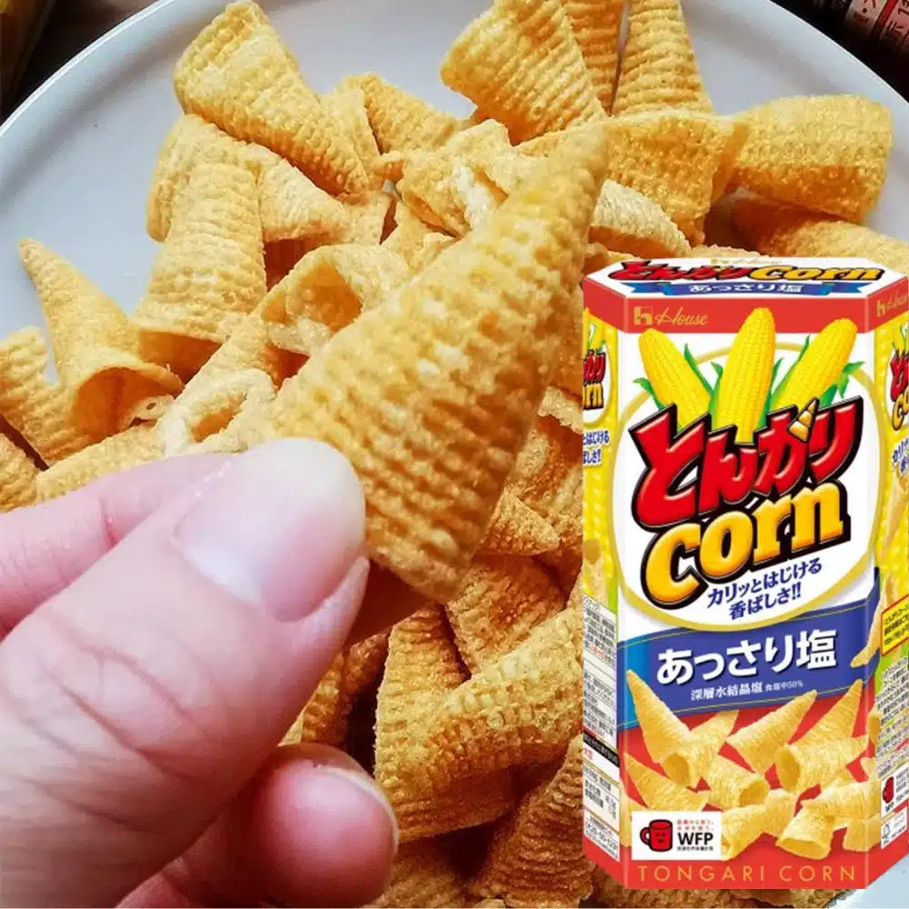 Buy Tongari Corn – Japanese Cone Snack in Australia | Snack Affair