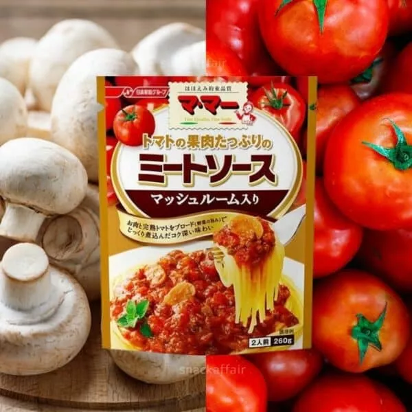 Nissin Mama Pasta Sauce (Mushroom and Tomato) | Snack Affair