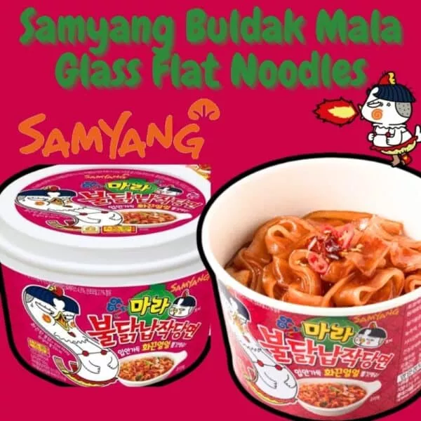 Samyang Buldak Mala Glass Noodle | Snack Affair