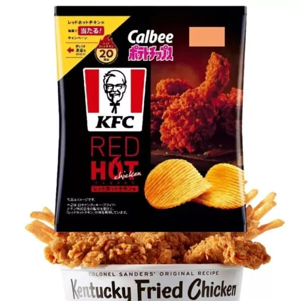 Calbee x KFC Potato Chips (Red Hot Chicken) | Snack Affair