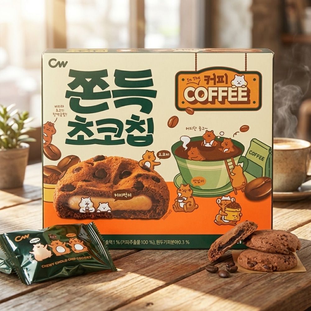 CW Chewy Chocolate Mochi Coffee Cookie | Snack Affair