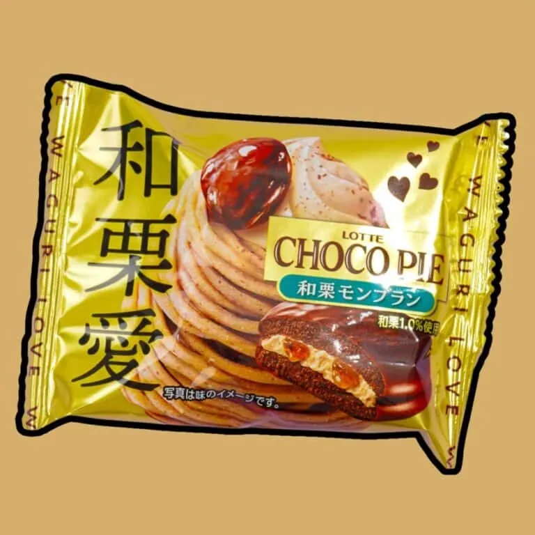 Lotte Choco Pie Chestnut (One Piece) | Snack Affair