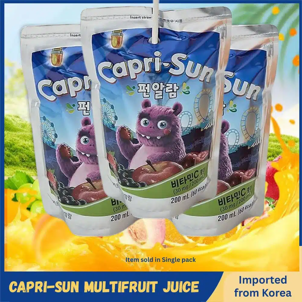 Buy Capri Sun Drink in Australia – Multifruit Juice Pouch | Snack Affair