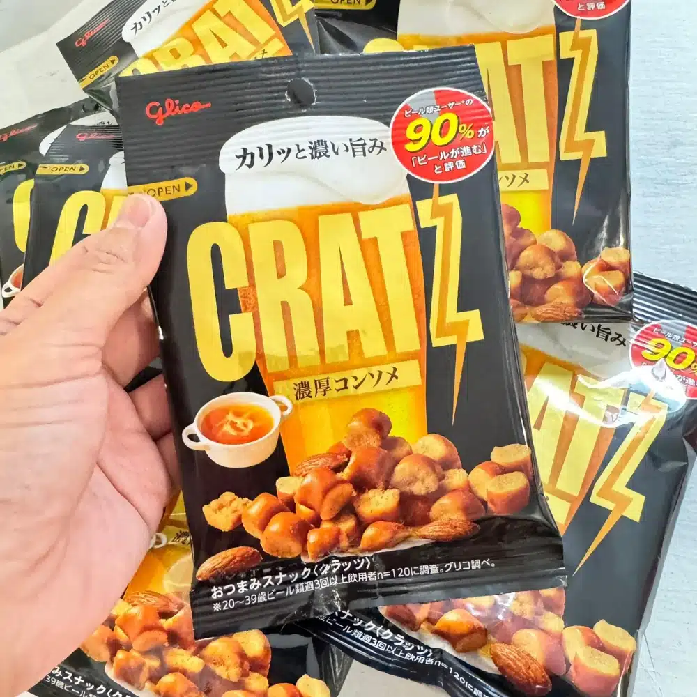 Glico Cratz Rich Consommé Snack | Buy Japanese snacks in Australia