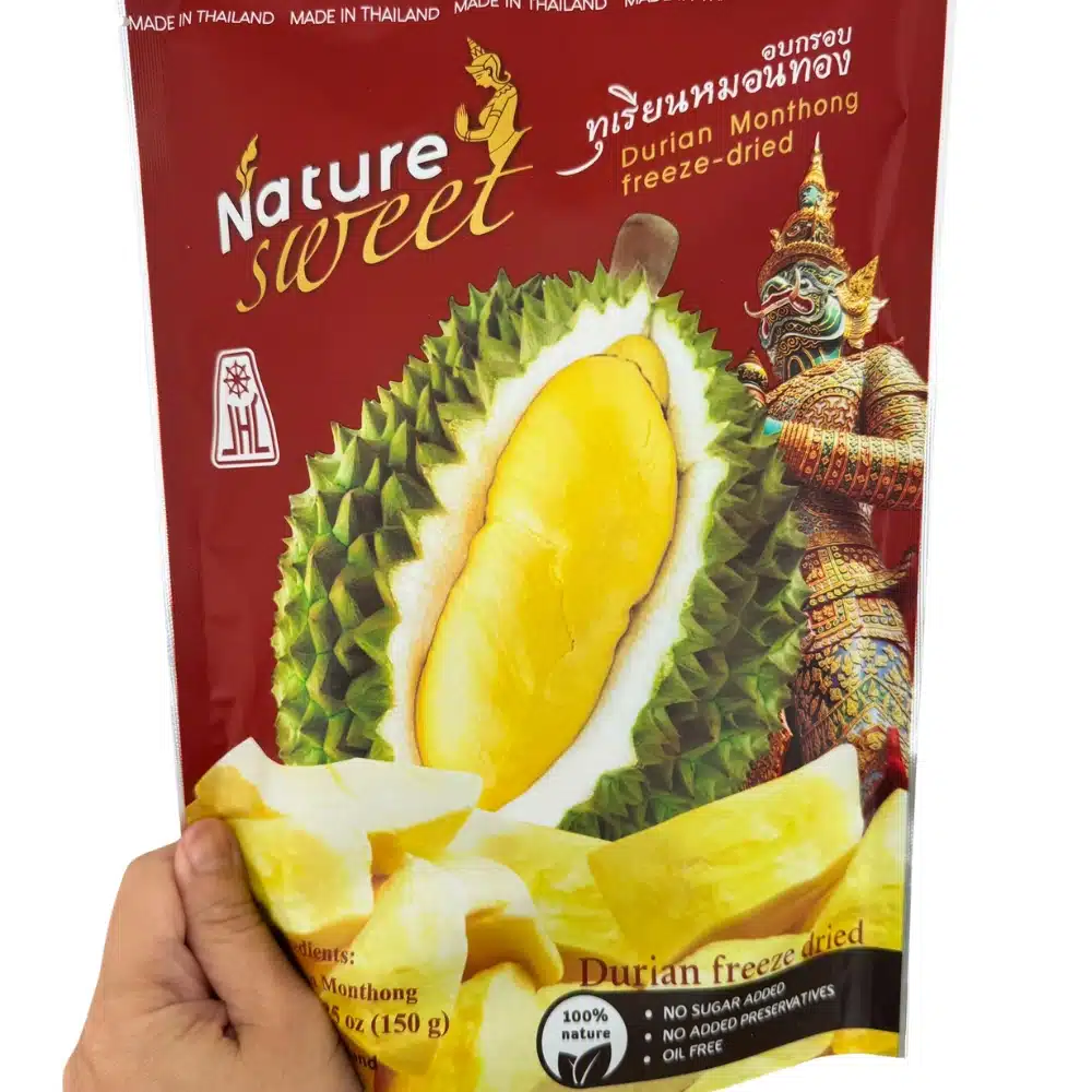 Buy Nature Sweet Freeze-Dried Durian | Authentic Durian Snack Australia