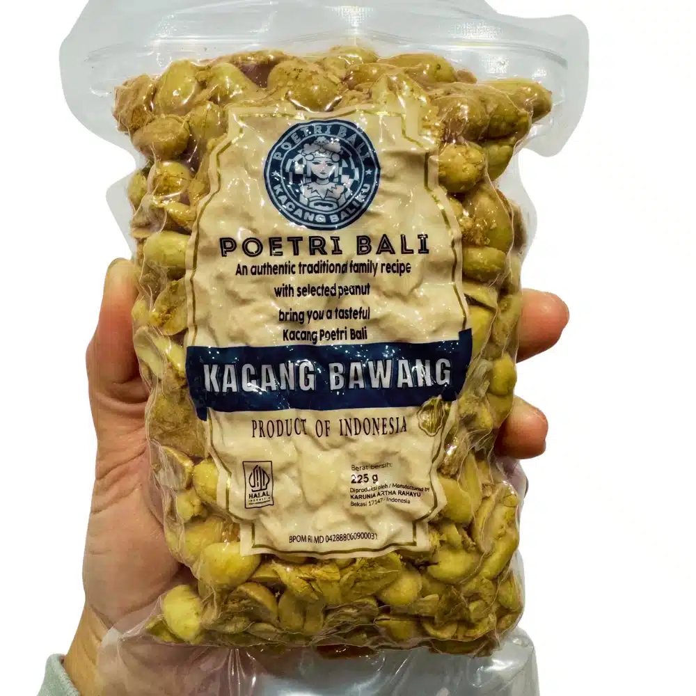 Buy Poetri Bali Kacang Bawang in Australia | Bali Peanuts | Snack Affair