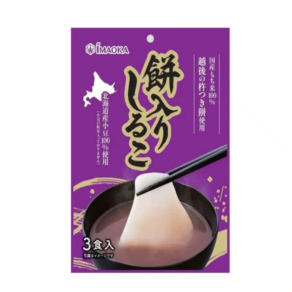 Mochi with Red Bean Soup (3 serves) | Snack Affair