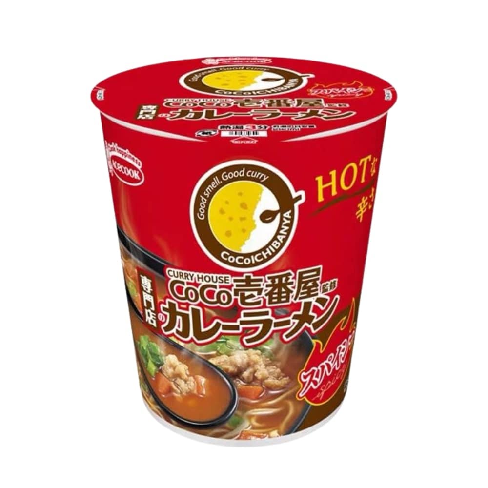 CoCo Ichibanya Curry Ramen Cup (Spicy) | Japanese Curry Instant Ramen ...