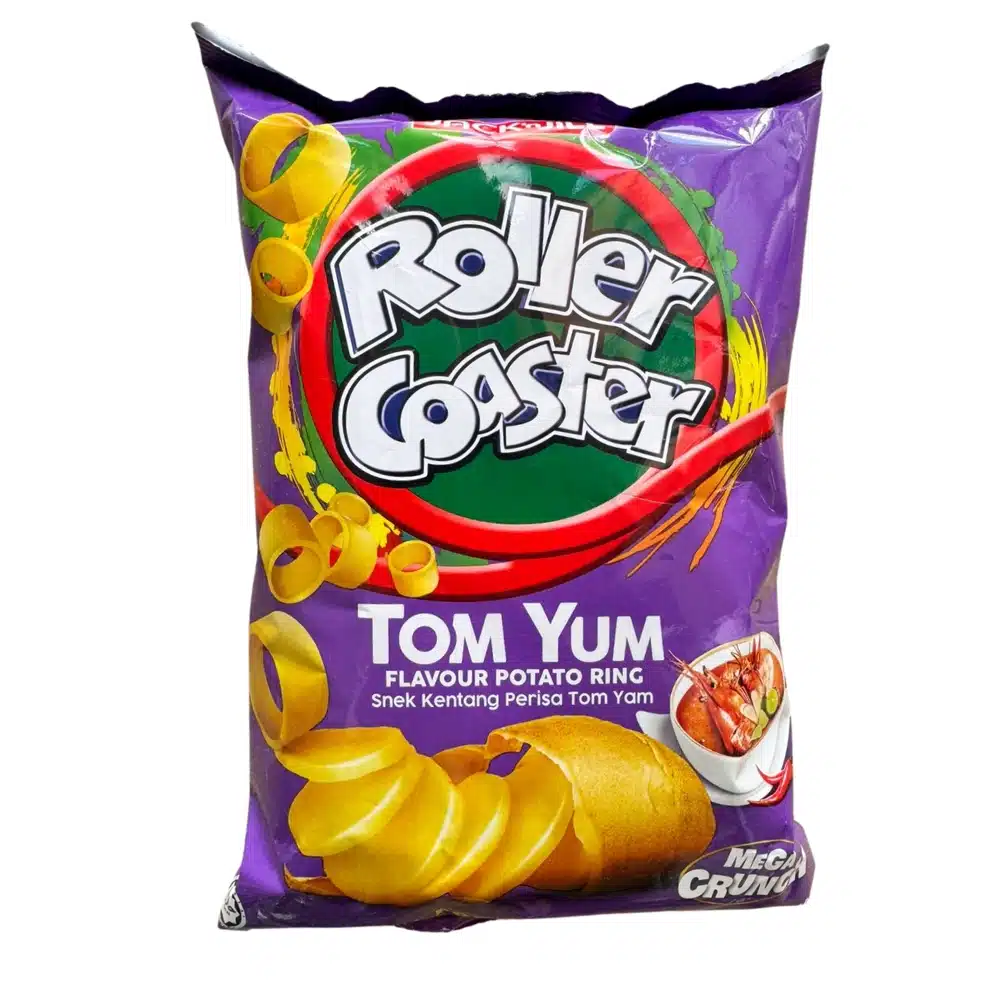 Roller Coaster Tom Yum Potato Rings | Buy Malaysian snacks in Australia ...