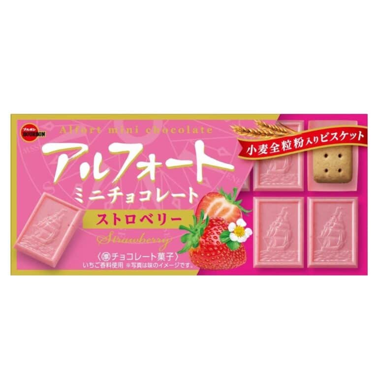 Buy Alfort Mini Chocolate Strawberry in Australia | Japanese Snacks