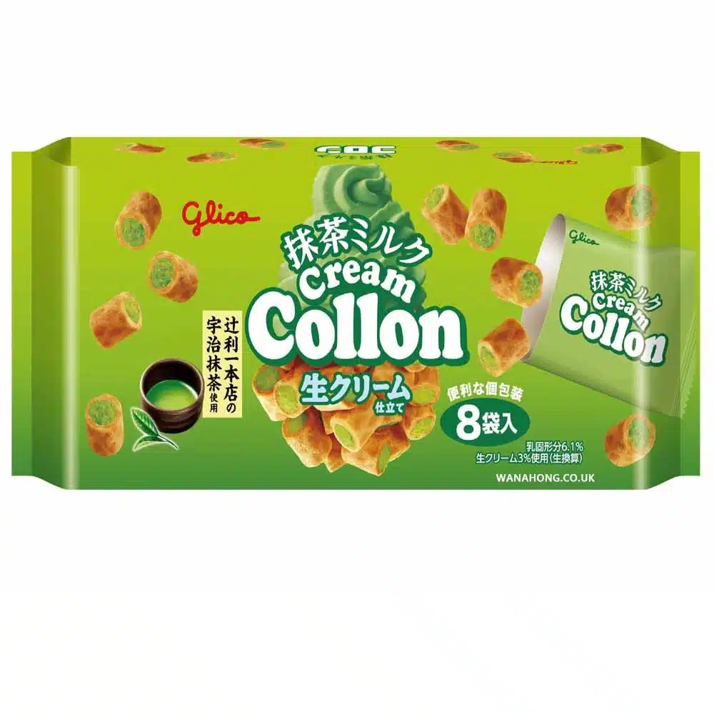 Glico Cream Collon Matcha (Family Pack) | Snack Affair