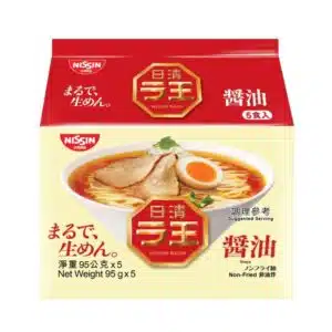 Nissin Instant Noodles Raoh Shoyu Flavour (Pack of 5) | Japanese ...