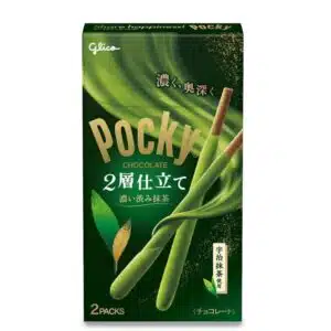 Buy Glico Japanese Pocky Double Matcha - Deep Uji Green Tea Biscuit ...