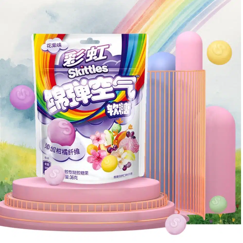 Skittles Cotton Candy (Fruit and Flower) – Clearance | Snack Affair