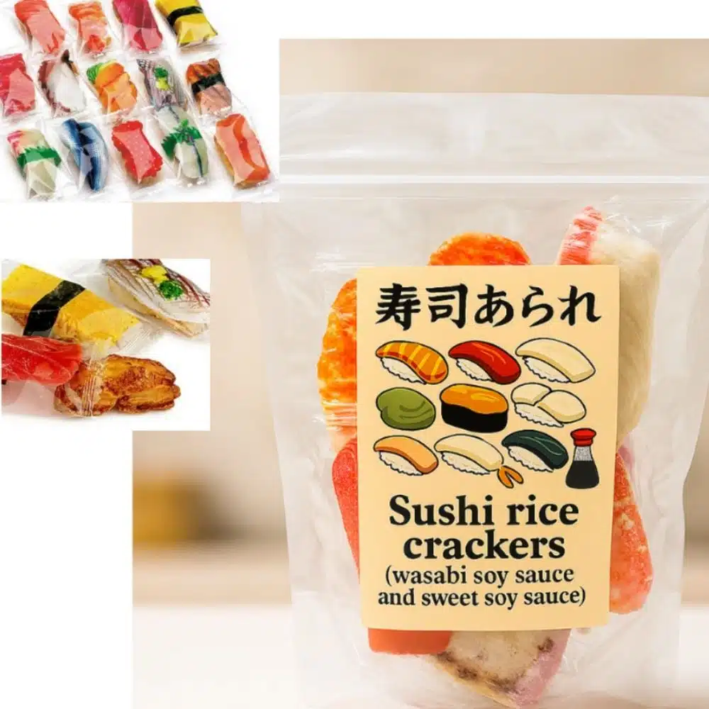 Japanese Sushi Crackers | Snack Affair